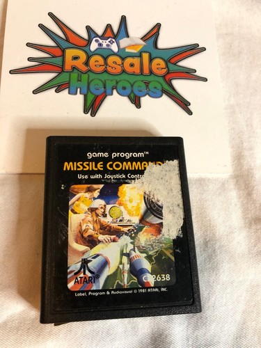 Missile Command CX2638 - Atari 2600 Video Game - CART ONLY | eBay