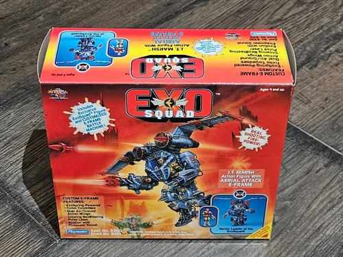 EXO SQUAD AERIAL ATTACK E-FRAME WITH JT MARSH PRISTINE BOX! HIGH GRADE ...