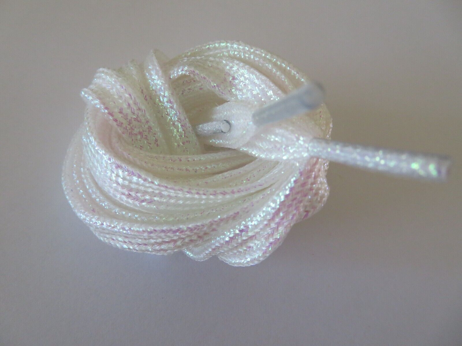 FLAT Sparkly Glitter SHOE LACES 45", 52", 54", 57" Sneaker Casual Shoe ...