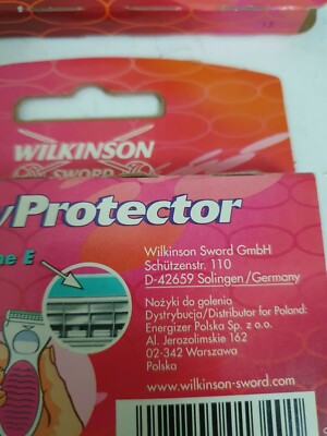 10 x WILKINSON SWORD LADY PROTECTOR BLADES (2 PACKS OF 5) FREE DELIVERY ...