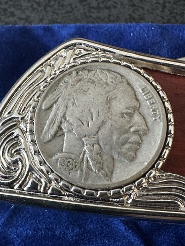 Buffalo Nickel Pocket Knife “The American Historic Society” | eBay