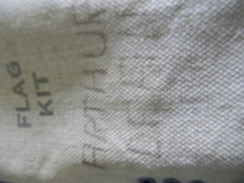 WW2 US Army Signal Corps Flag Kit (2 Flags) &Original Canvas Case | eBay