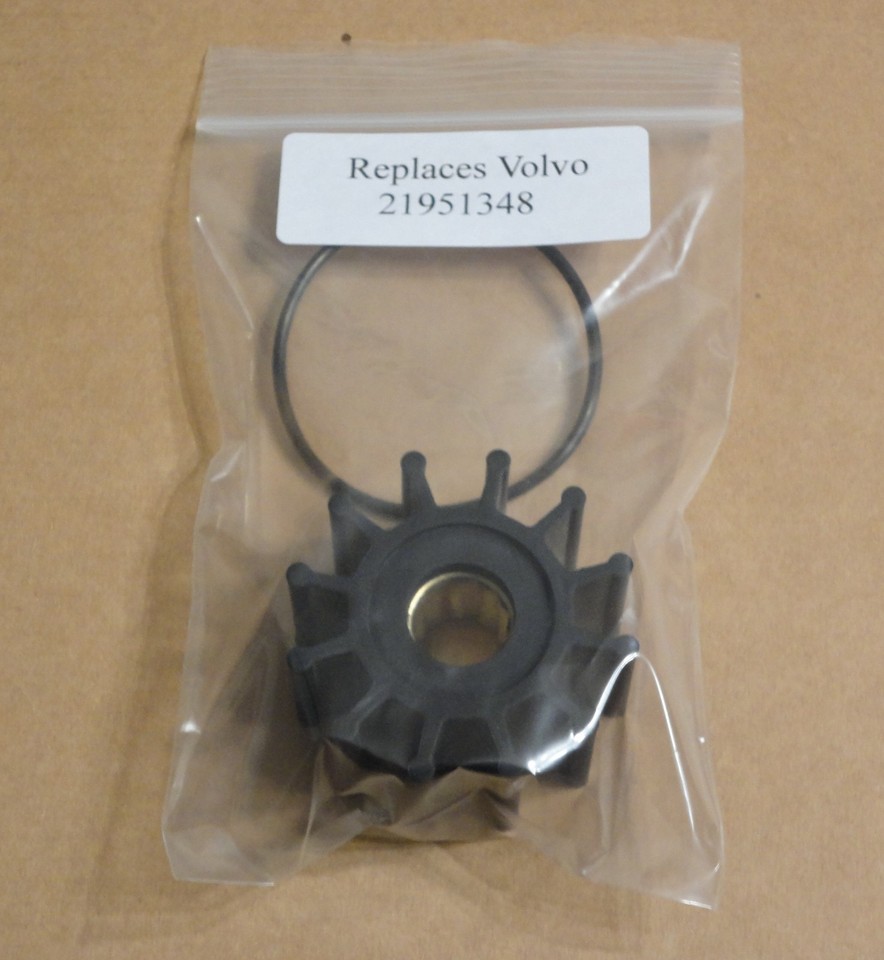 New Sea Water Pump Impeller Kit for Volvo Penta 21213660 21951348 Fits ...