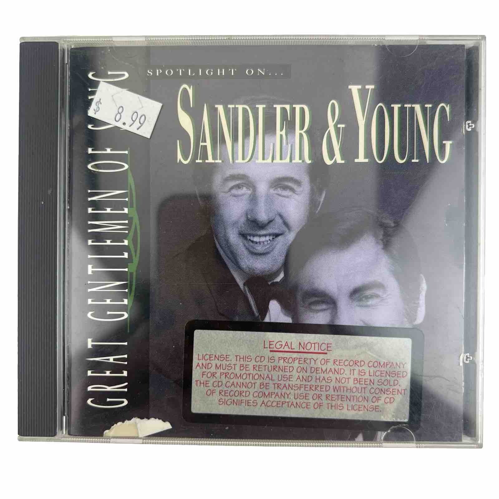 Great Gentlemen of Song by Sandler & Young (CD, Jul-1996, Capitol) for ...