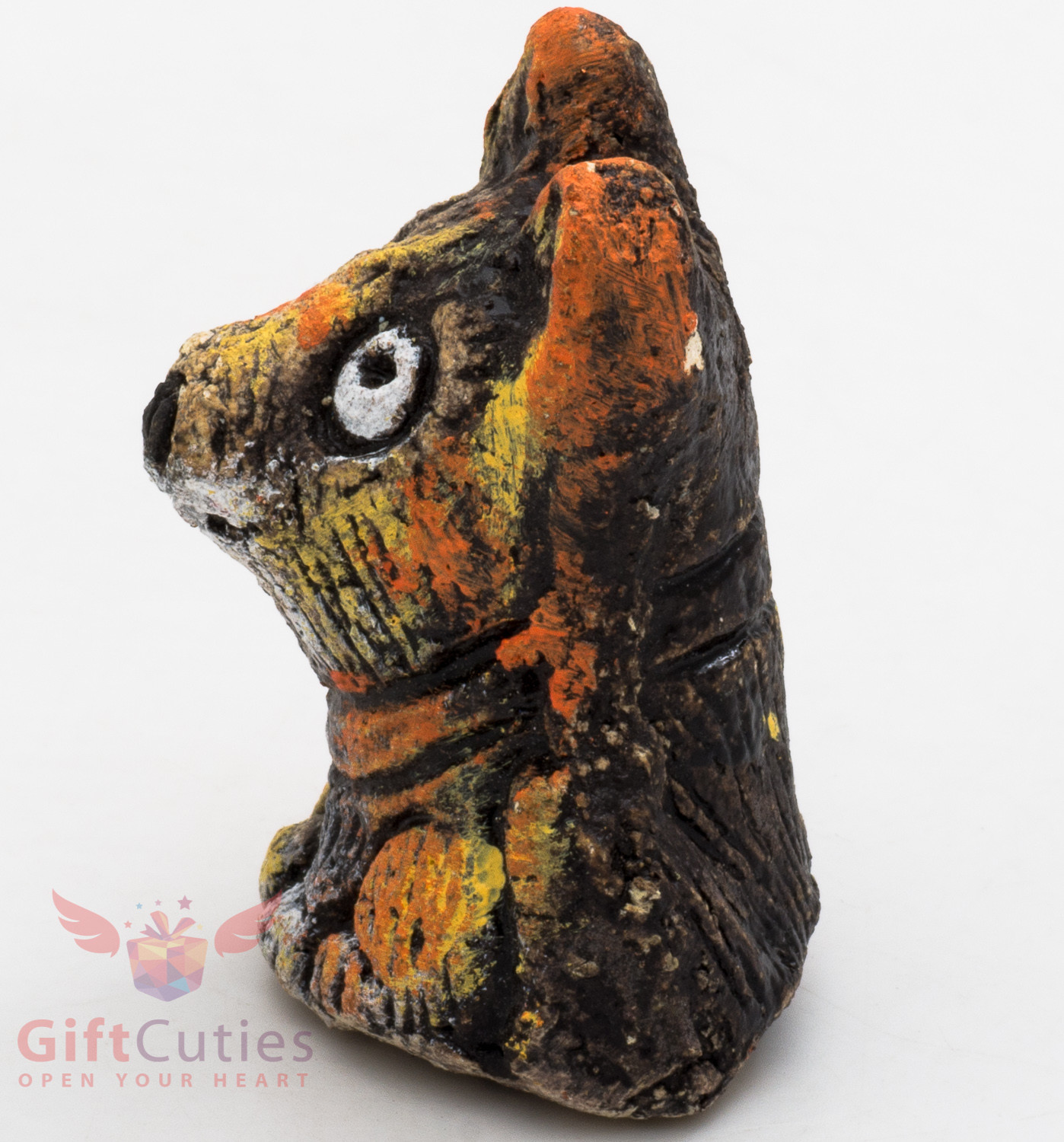 Clay Grog figurine German Shepherd dog souvenir handmade handpainted | eBay