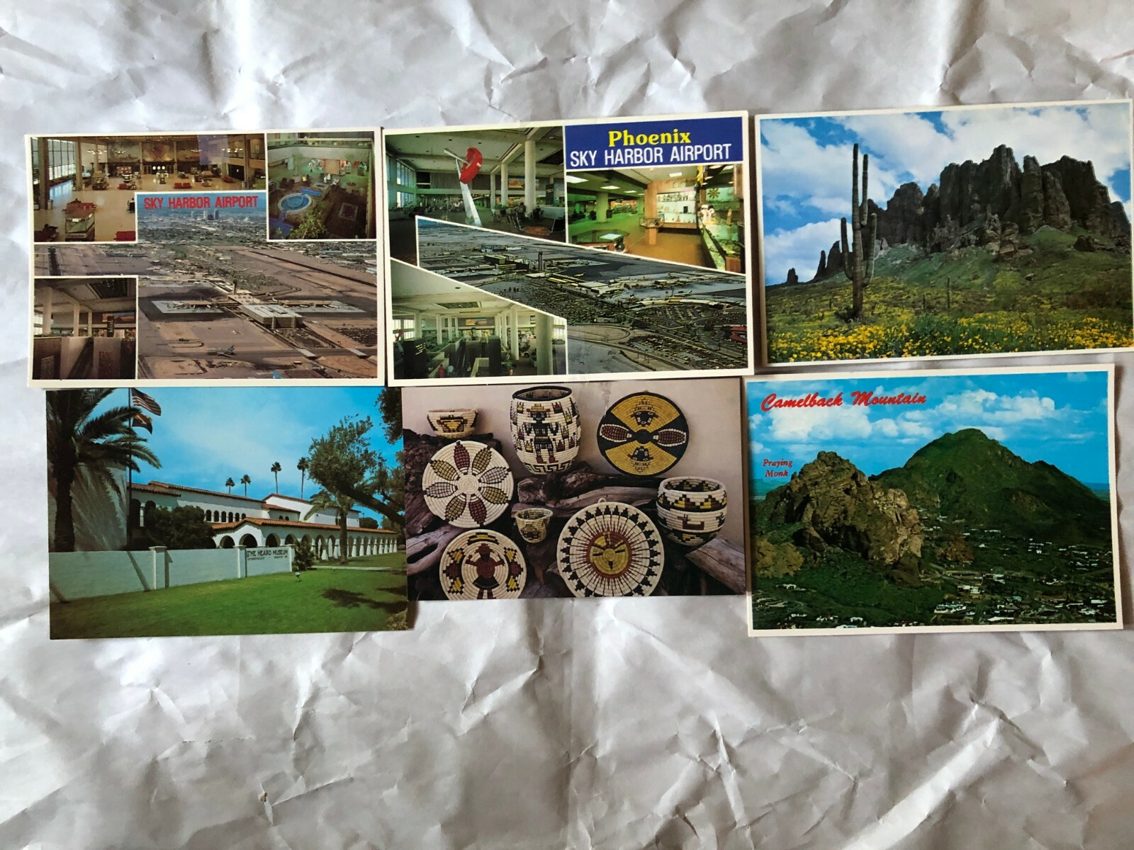 6 Vintage Arizona AZ Postcards, Phoenix desert ect | eBay