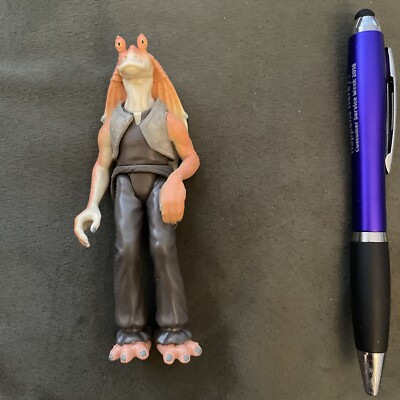 Star Wars Episode 1 Jar Jar Binks 4" Action Figure 90s | eBay