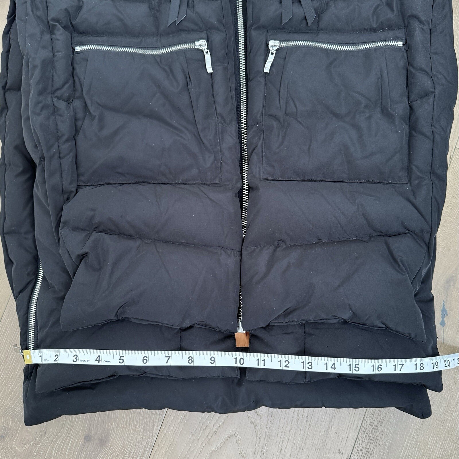 Orolay Black Supper Puffer Down Jacket Women's M Thickened Down Winter ...