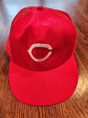 Vintage Cincinnati Reds Twins Mesh Snapback MLB Hat Cap Baseball 90s ...