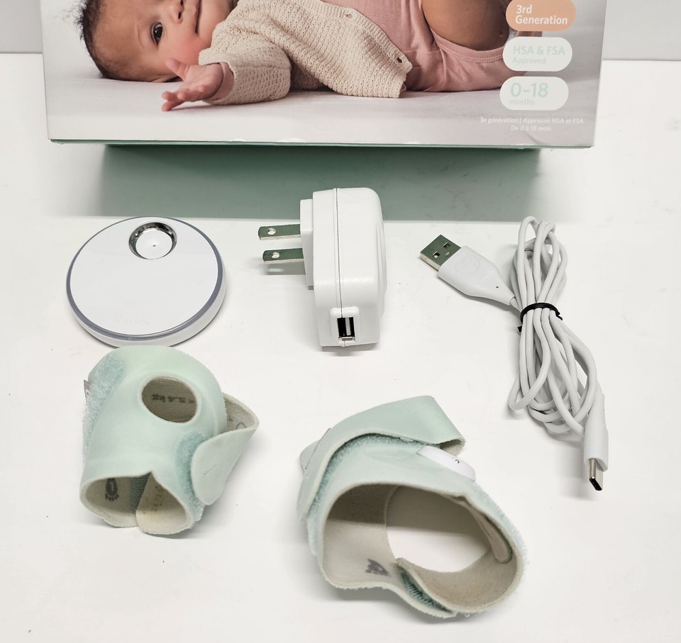 Owlet Smart Sock 3 (3rd Generation Gen 3 Baby Monitor Safety OBL3.0 EUC ...