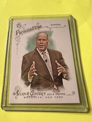2014 Allen & Ginter - Michael Eisner #22 Walt Disney Topps CEO | eBay