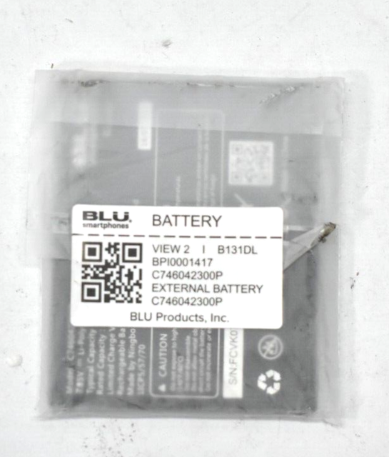Battery C746042300P For BLU View 2 B130DL 3.85V 3000mAh Original OEM ...