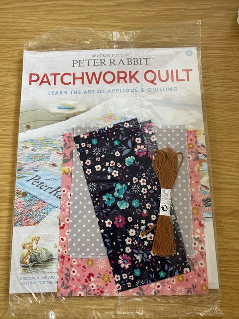 Hachette Beatrix Potter Peter Rabbit Patchwork Quilt Magazine Partwork ...