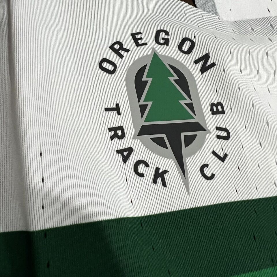 Nike Dri-Fit ADV Oregon Track Club Singlet White Green DR5812-100 Men ...