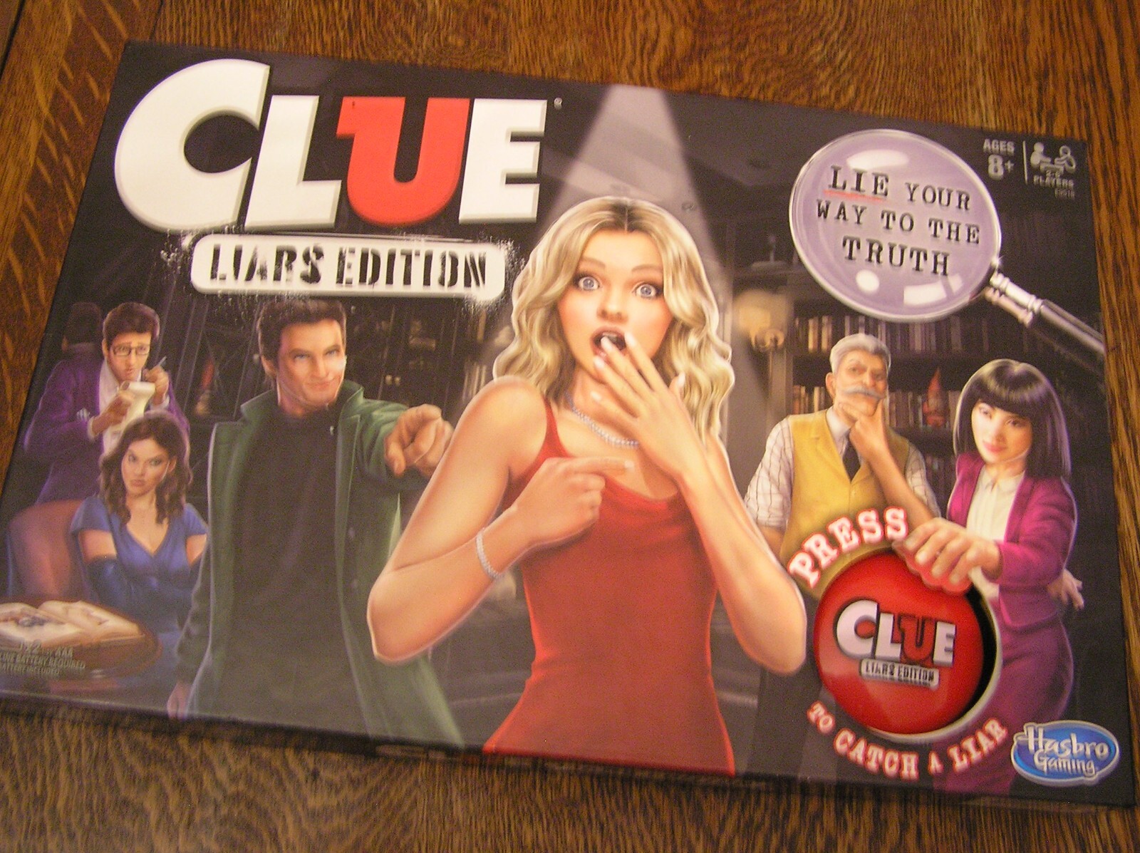2020 Hasbro Gaming CLUE LIARS EDITION Board Game For 2-6 Players Ages 8 ...