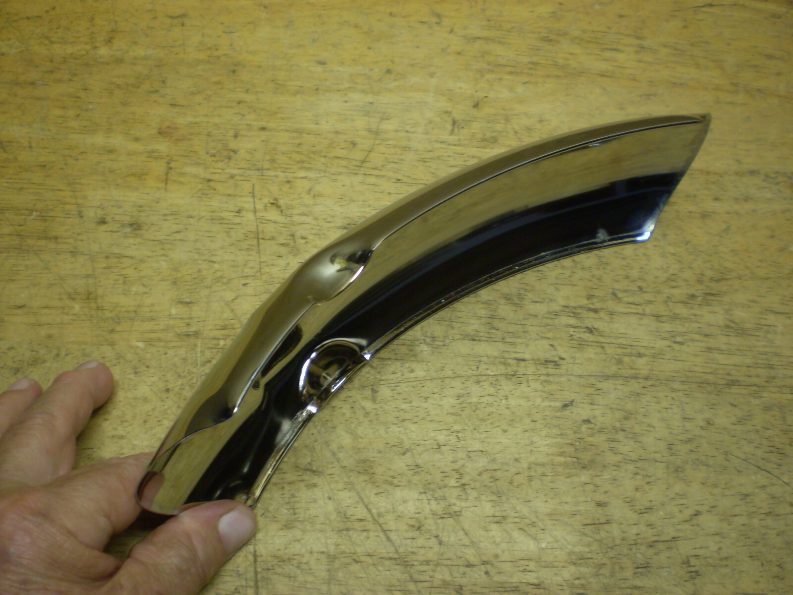 Schwinn Deluxe Stingray Bicycle Razor Edge Front Fender Slik Chik ...