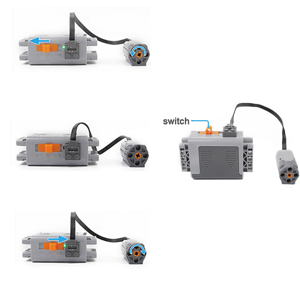 For 9686 Scientific Power Function MOC Technical Parts Electric ...