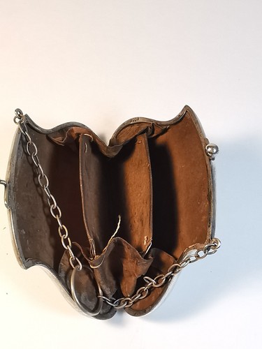 Vintage silver-plated small change purse / case | eBay