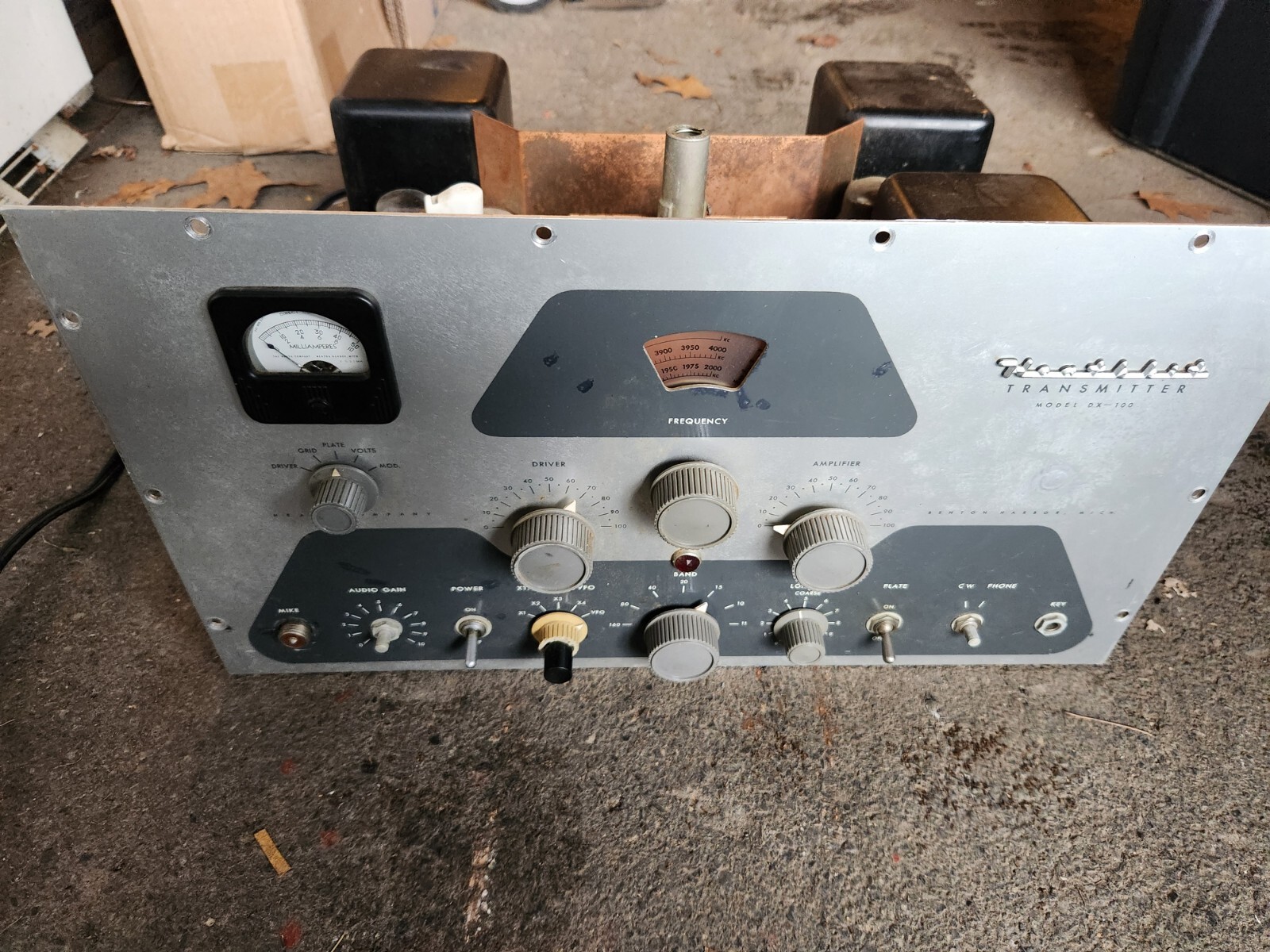 Vintage Heathkit DX-100 AM CW Ham Transmitter For Parts | eBay