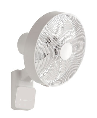 Small Wall Fan with Remote Control Airos Eco Design White 5 Levels ...