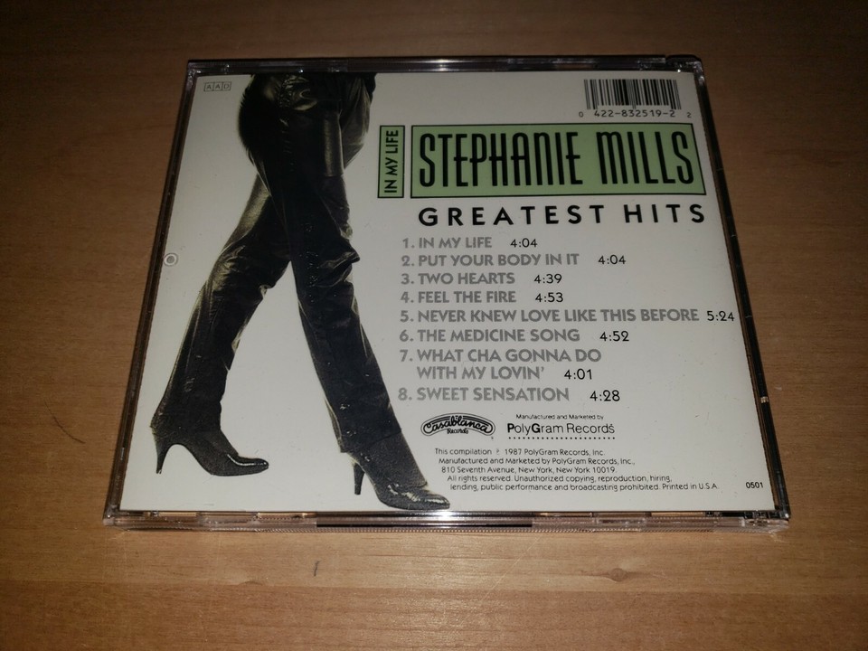 Mills, Stephanie : Stephanie Mills - In My Life: Greatest H CD Rare ...