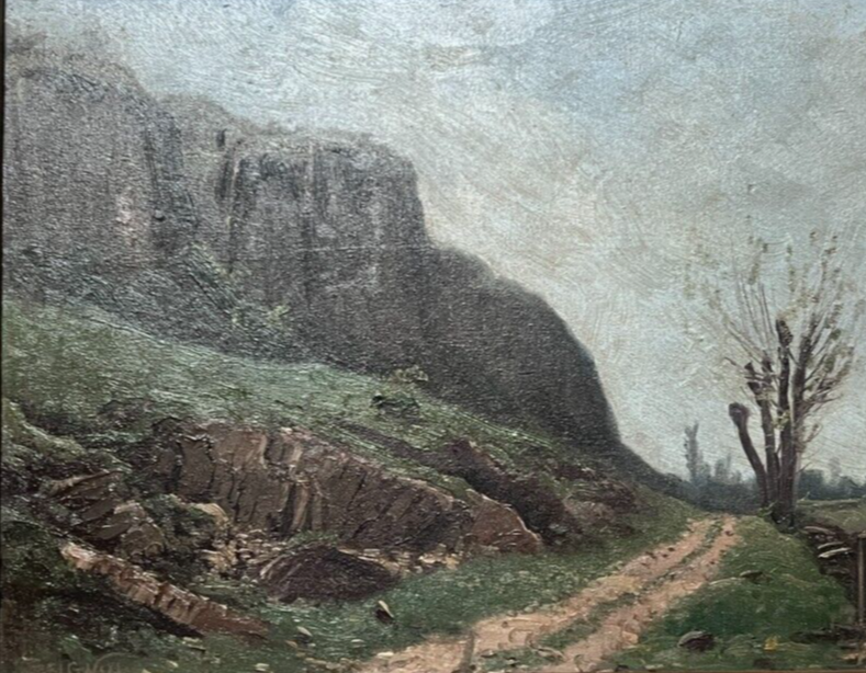 Antique Original Painting Landscape Claudius SEIGNOL (1858-1926) | eBay