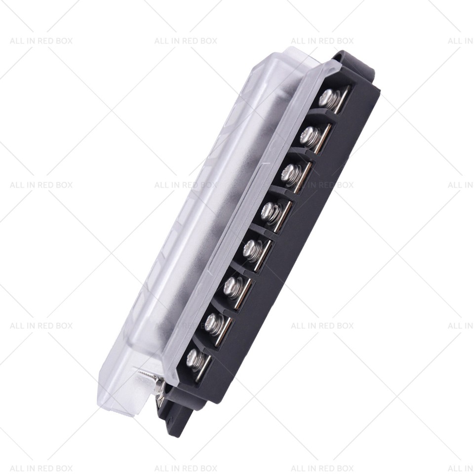 Weatherproof 8 Gang Fuse Box 32VDC 100A Terminal Holder Circuit for ATO ...