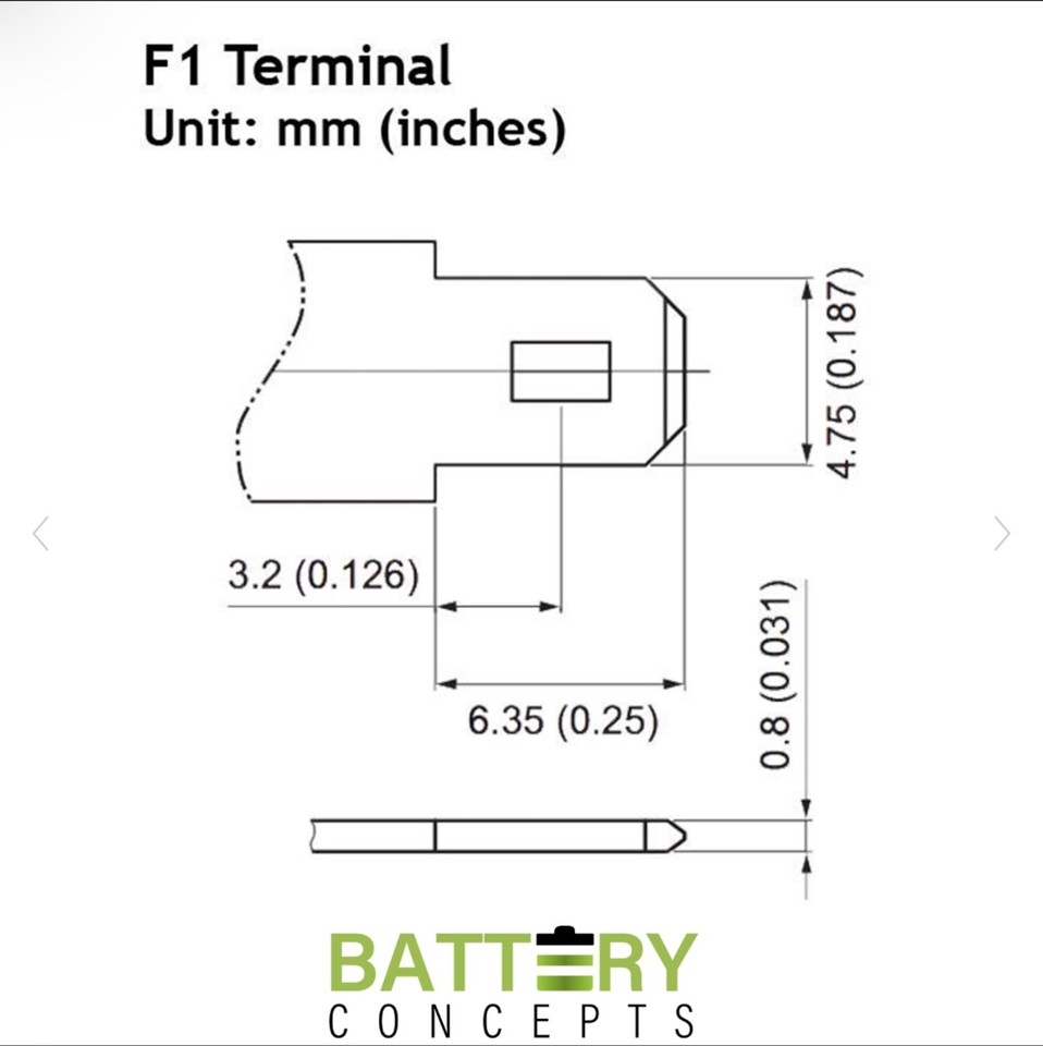 Consent Interstate Batteries GS12V2.8AH 12V 2.9Ah F1 Replacement ...