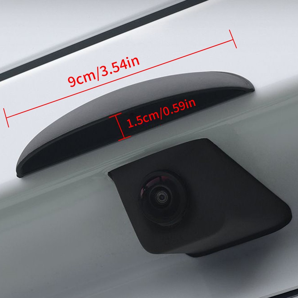 Car Reverse Camera Rain Shade Cover Automobile Rear Camera Guards Rain ...
