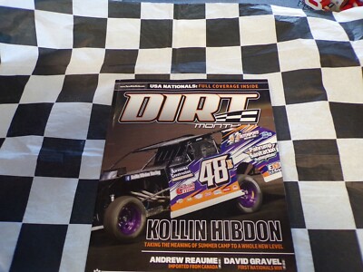 Dirt Monthly Magazine October 2019 Racing Mag Kollin Hibdon | eBay