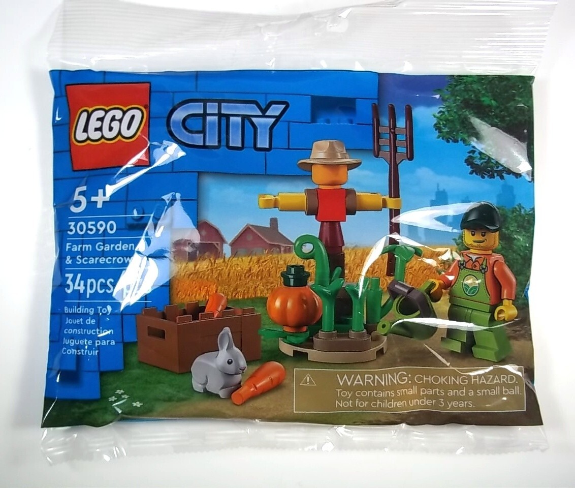 Lego City 30590 Farm Garden & Scarecrow polypack 34pcs NEW | eBay