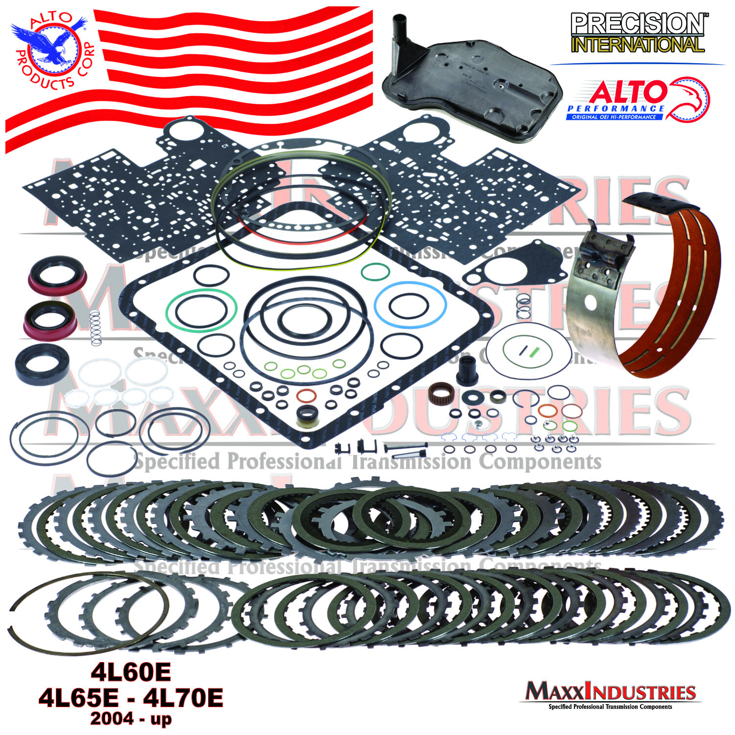 GM 4L60 4L65 4L70E Alto Commercial Super Master Rebuild Transmission ...