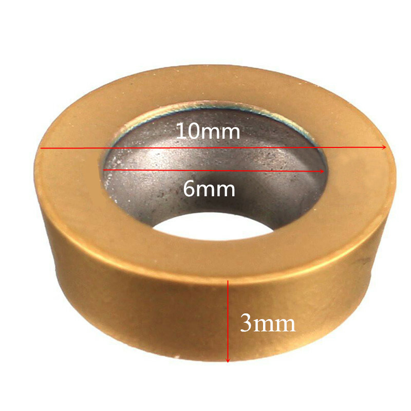 10Pcs Round Carbide Blade Inserts RPMT1003MO-TT LF602 CNC Cutting ...