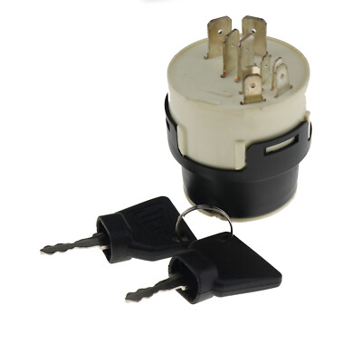 New Ignition Switch w/(2) keys 50988 85804674 for JCB New Holland NH ...