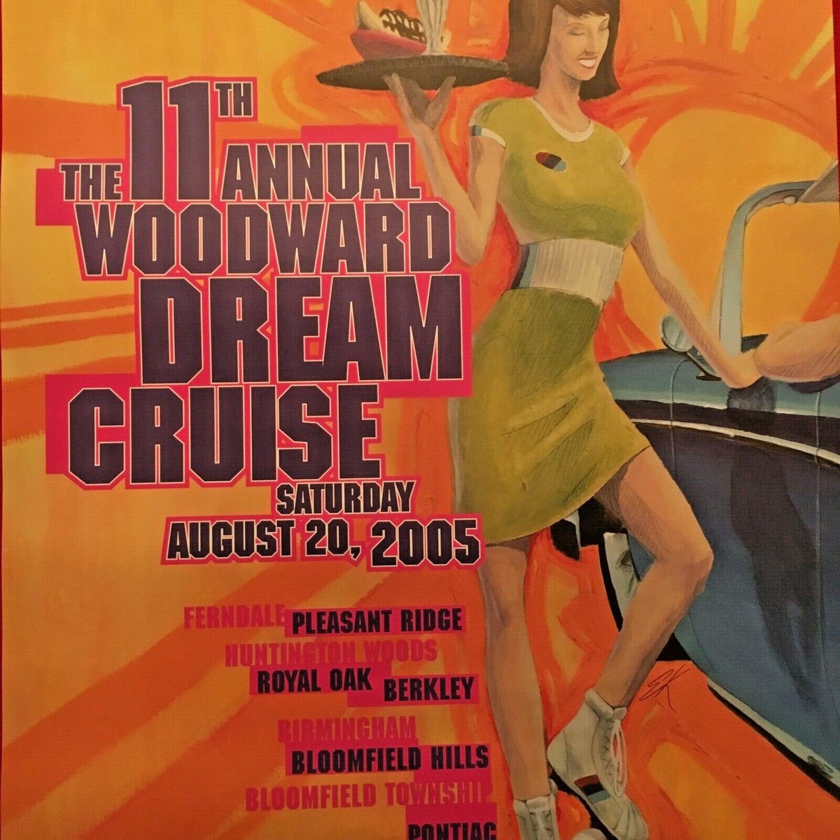 Woodward Dream Cruise Posters On The 2017 Woodward Dream Cruise