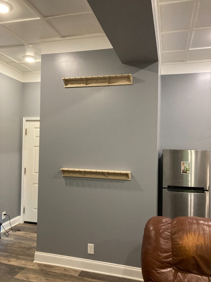 Horne Golf Putter Holder Golf Club Wall Display Rack Shelf 12 Club ...