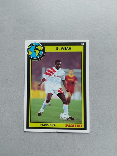 Carte Cards GEORGE WEAH Panini UNFP 1993 ROOKIE #28 (2) | eBay