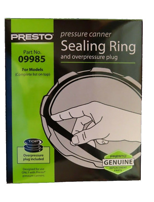 Presto 09985 9985 Pressure Cooker Canner Gasket Sealing Ring ...