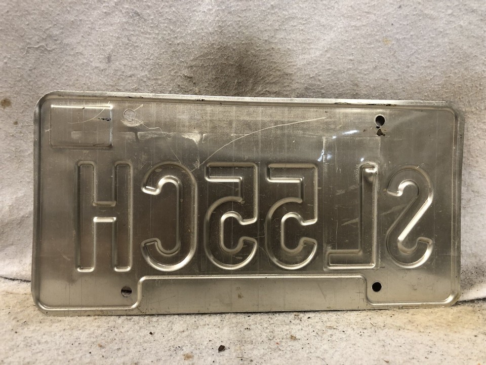 1992 Georgia Vanity License Plate “SL55CH” | eBay