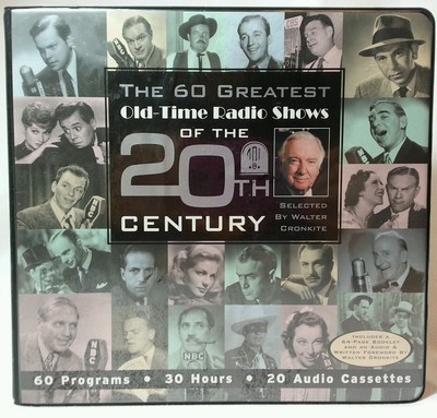 Audio Cassettes 60 Greatest Old-Time Radio Shows of the 20th Century | eBay
