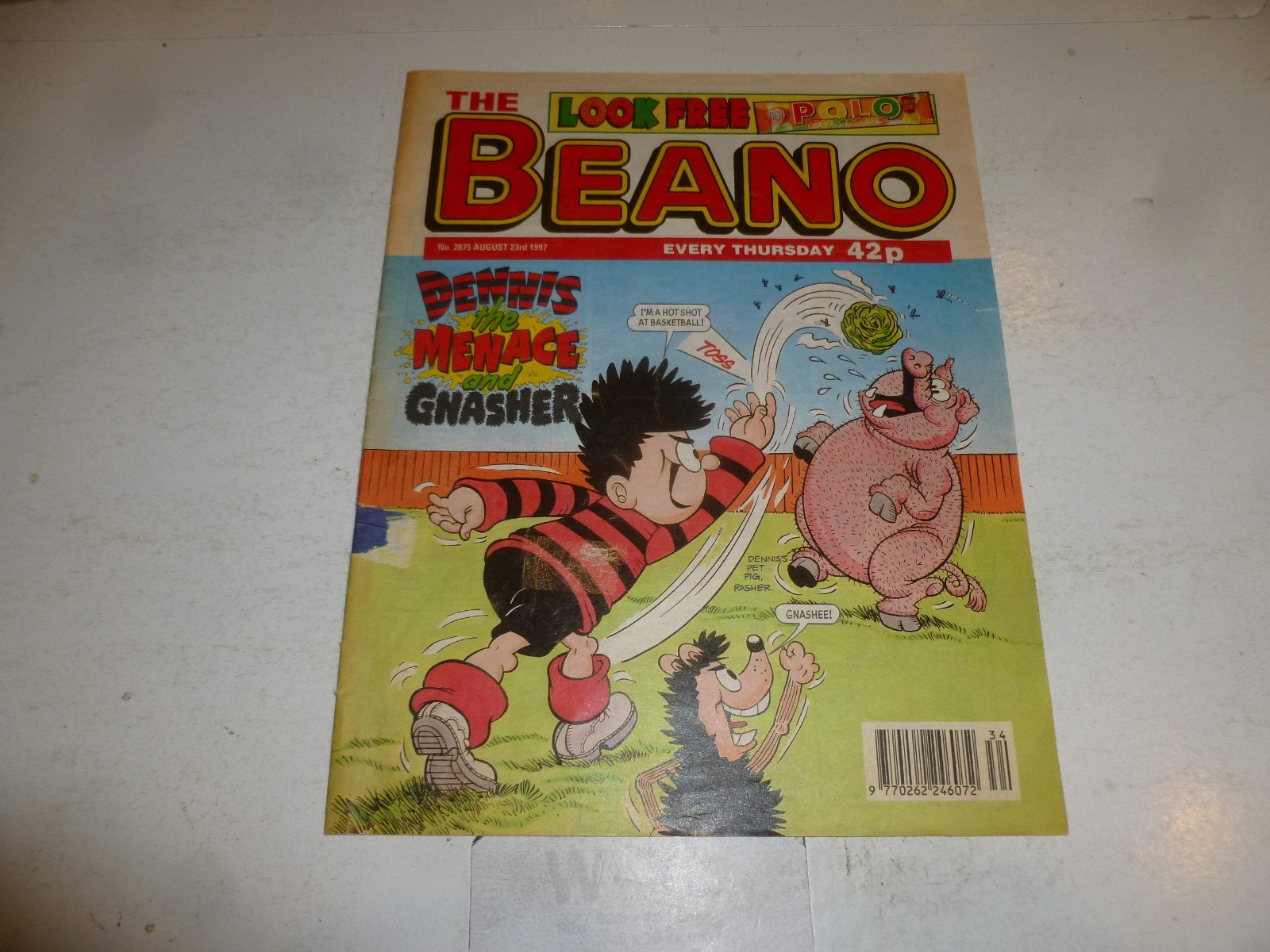 THE BEANO Comic - ISSUE 2875 - Date 23/08/1997 - UK paper comic | eBay UK