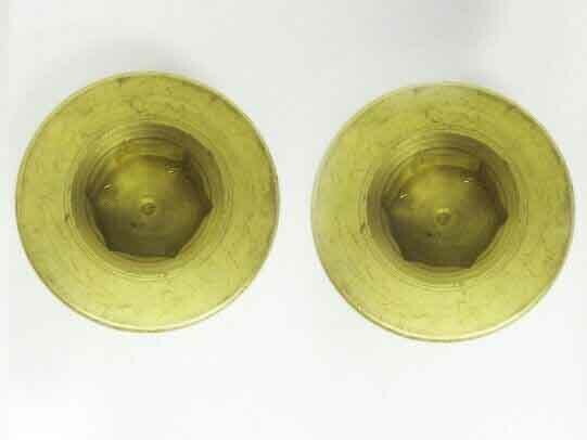 GM 12561663 LS Engine Block Coolant Water Brass Threaded Plug (Pack of ...
