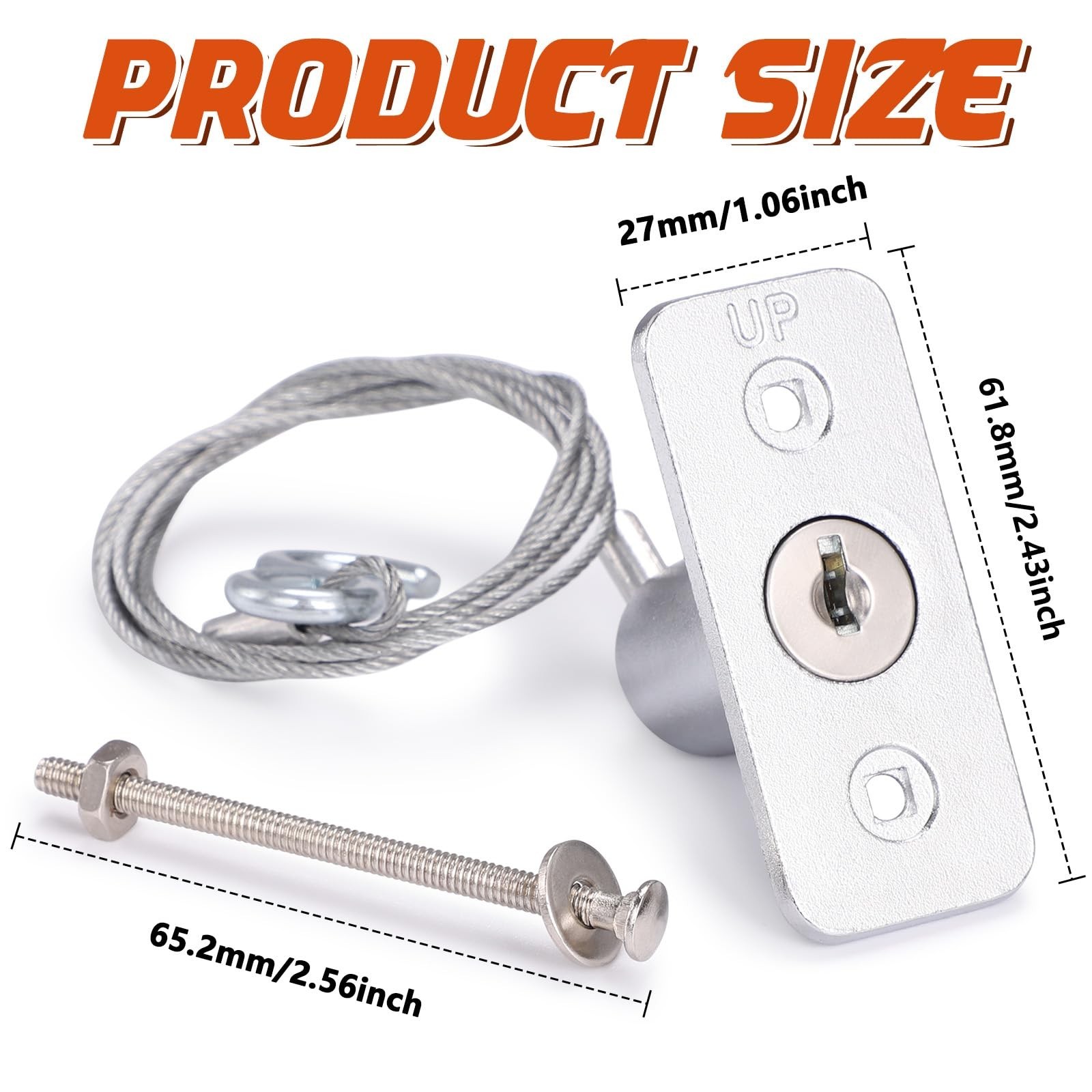 2 Packs Garage Door Emergency Key Release, Garage Door Emergency ...