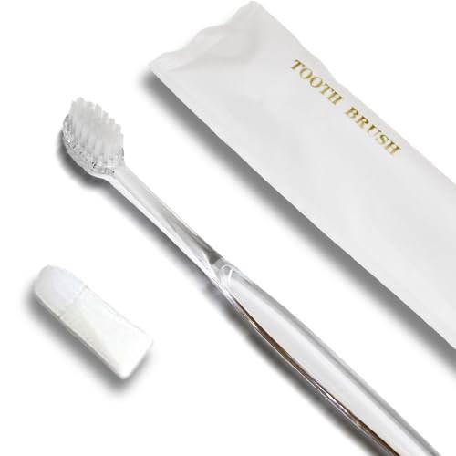 Clear Handle Toothbrush "X24" with 3g Toothpaste Medium Bag of 100 | eBay