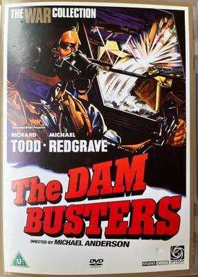 THE DAM BUSTERS DVD 1955 Michael Anderson Richard Todd Exc Cond ...