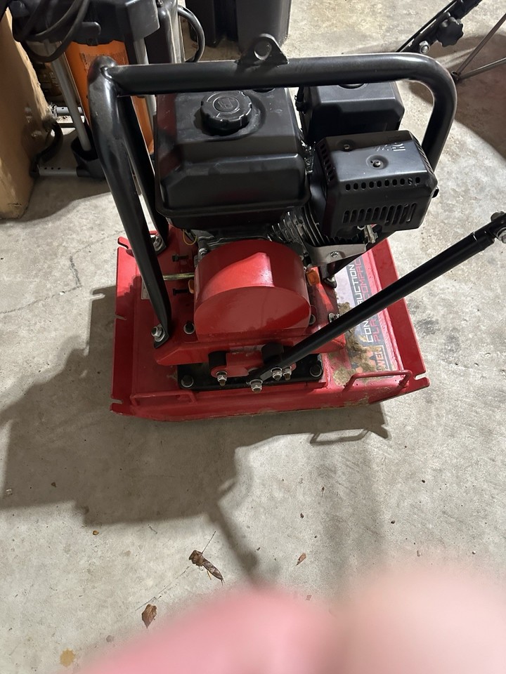 Construction Zone Plate Compactor, Vibratory Asphalt/Soil Plate | eBay