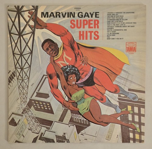 Marvin Gaye Super Hits Vinyl LP Record VG+ I Heard It Through The ...