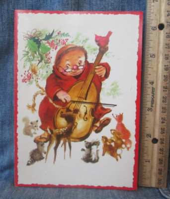 FRIAR TUCK Vintage Christmas Originals Greeting Card 70's 80's ACR30 | eBay