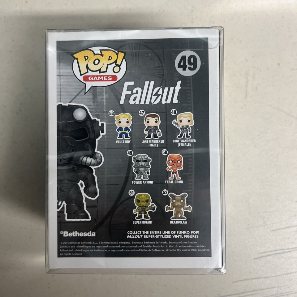 Funko Pop! Vinyl: Fallout - Power Armor - GameStop (Exclusive) #49 ...