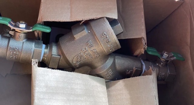 Zurn Wilkins 34-975XL2 3/4-Inch Reduced Pressure Backflow Preventer for ...